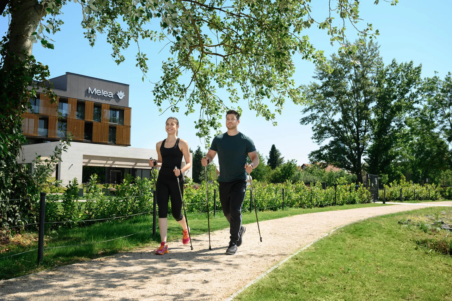 Nordic walking - Melea – The Health Concept Hotel